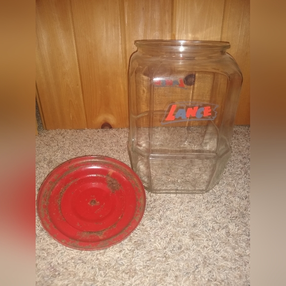 LANCE | Other | Vintage Glass Lance Jar Large Collectable | Poshmark